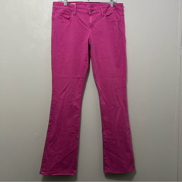 GAP | Jeans | Gap 969 Fuchsia Skinny Boot Jeans Womens Size 3112r ...